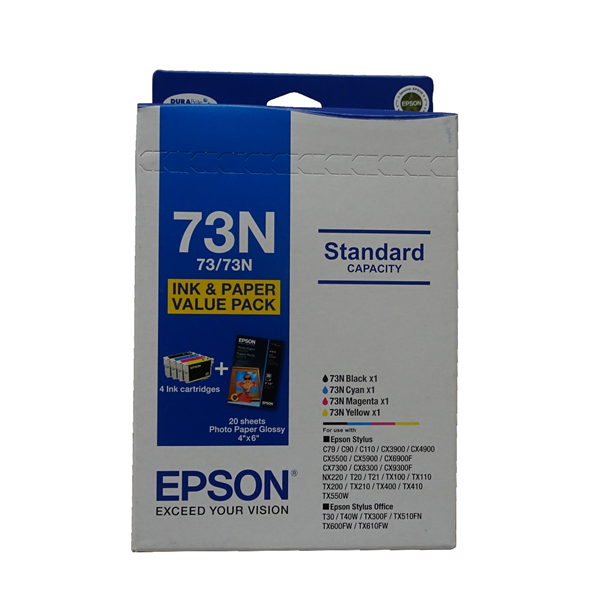 Epson 73N Ink Cartridge Bundle Pack from Dove Electronics