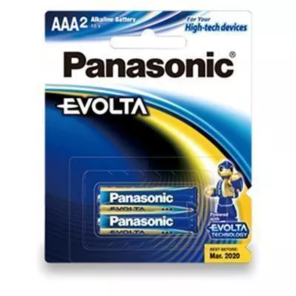 Panasonic Evolta AAA Alkaline Battery 2 Pack from Dove Electronics